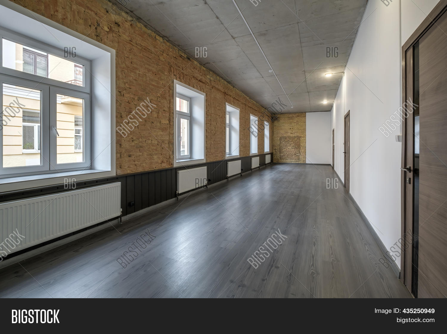 Empty Loft Room Brick Image & Photo (Free Trial) | Bigstock