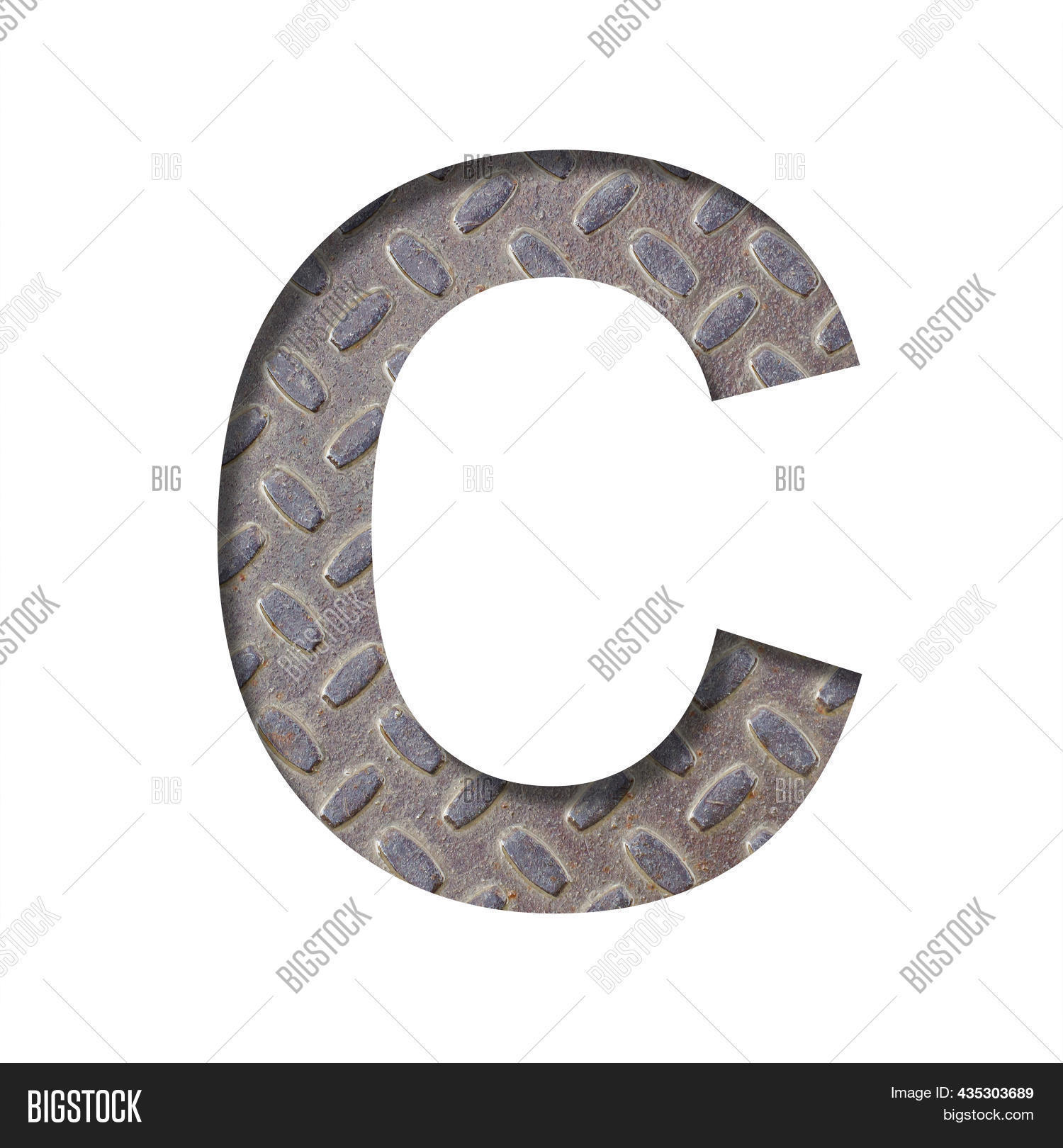 Letter C Cut White Image & Photo (Free Trial) | Bigstock