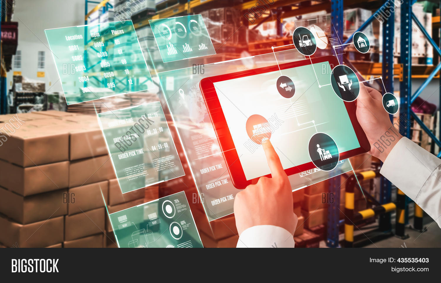 Smart Warehouse Image & Photo (Free Trial) | Bigstock