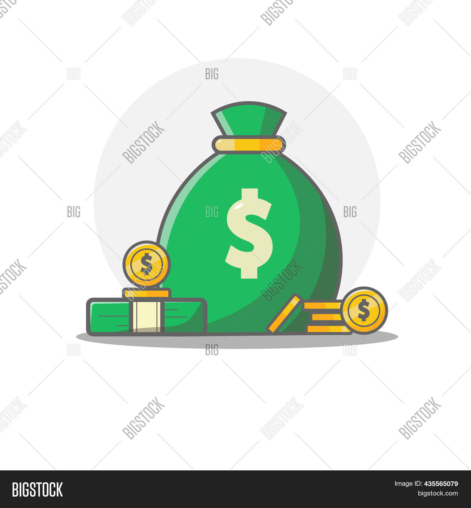 Money Pouch Clipart On Image & Photo (Free Trial) | Bigstock