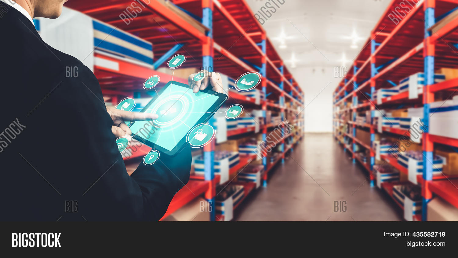 Smart Warehouse Image & Photo (Free Trial) | Bigstock