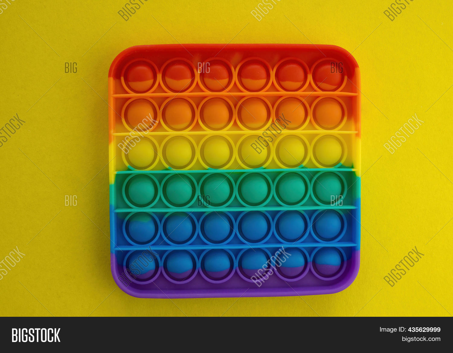 Rainbow Pop Fidget Toy Image & Photo (Free Trial) | Bigstock