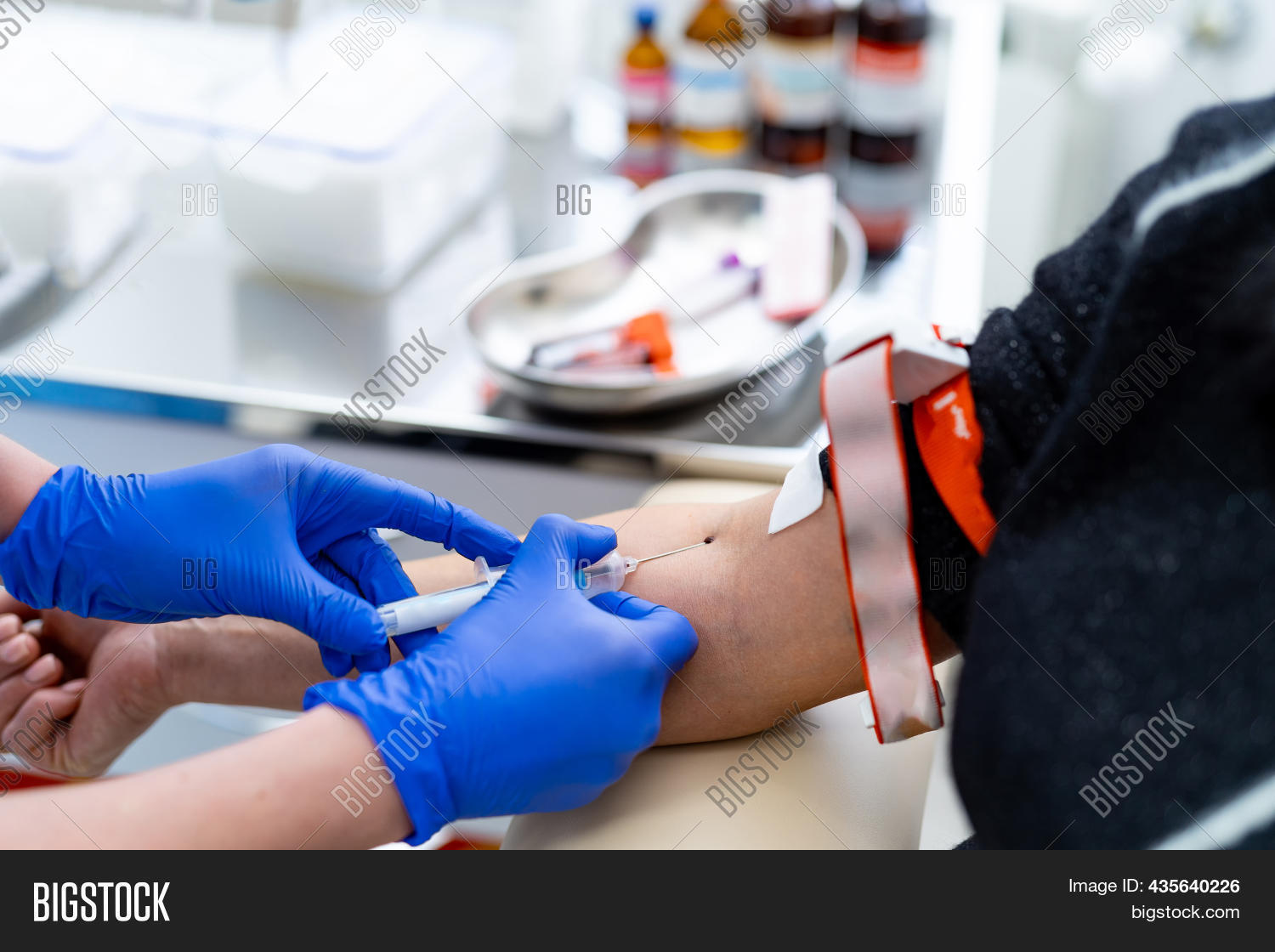 Blood Sampling Syringe Image & Photo (Free Trial) | Bigstock