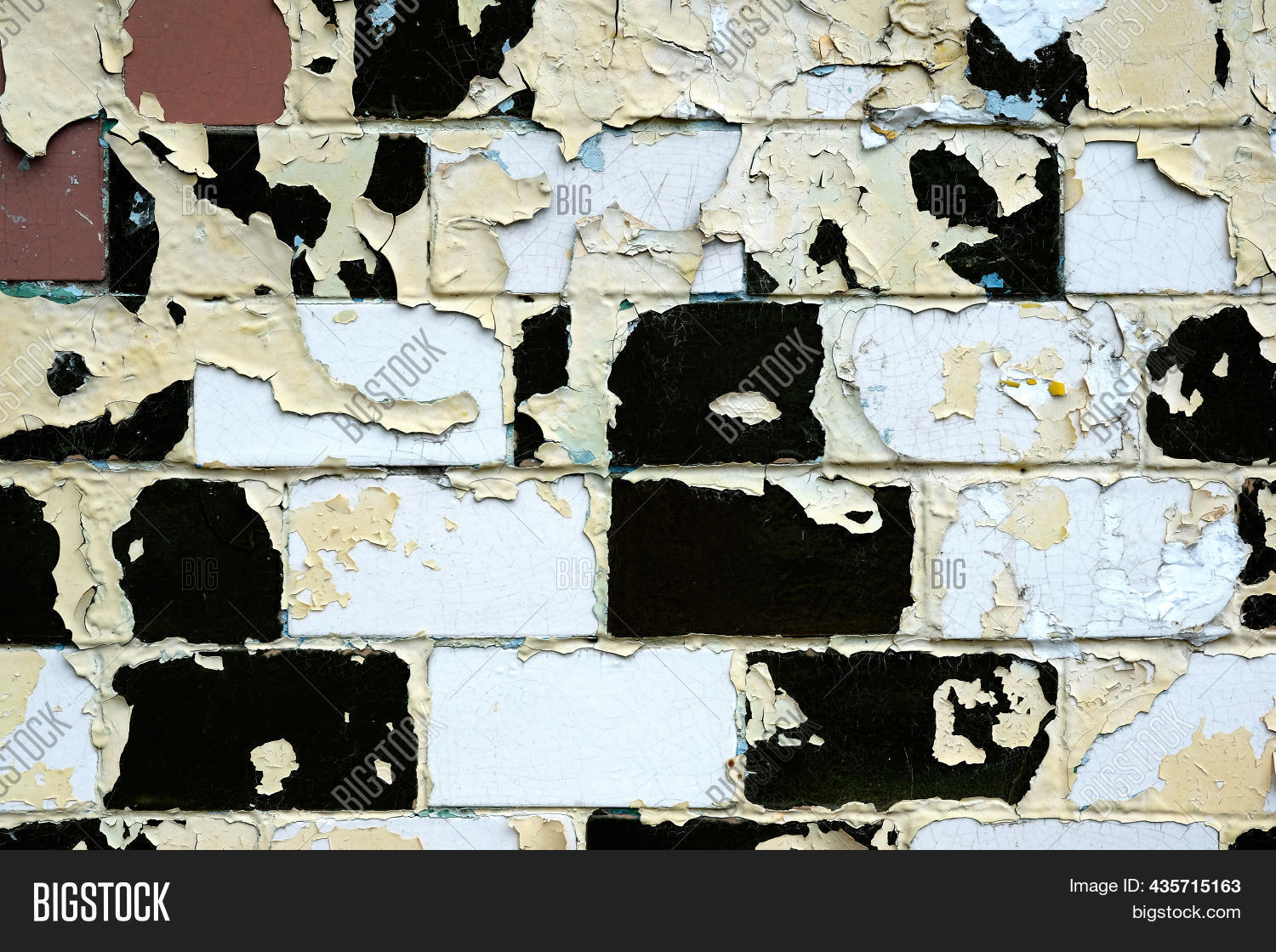 Brick Wall Peeling Image & Photo (Free Trial) | Bigstock
