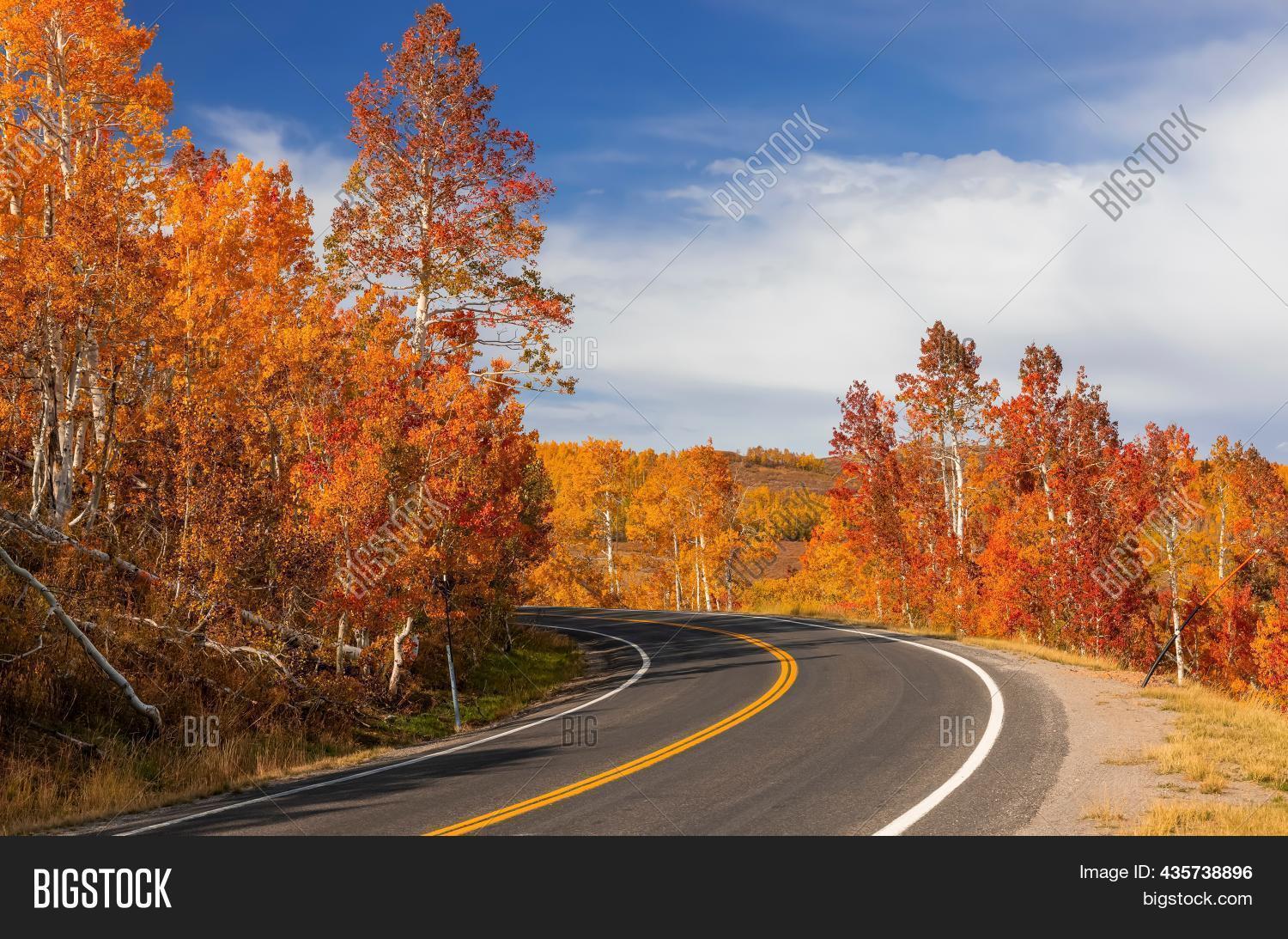 Utah Hwy 39 Two-lane Image & Photo (Free Trial) | Bigstock