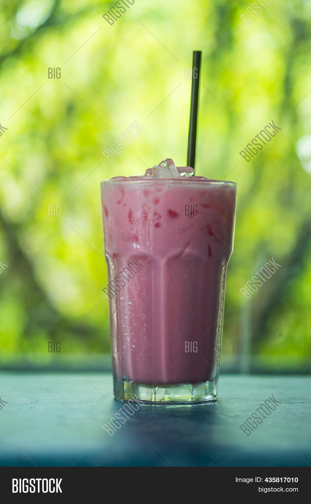 Thai Style Iced Pink Image & Photo (Free Trial) | Bigstock