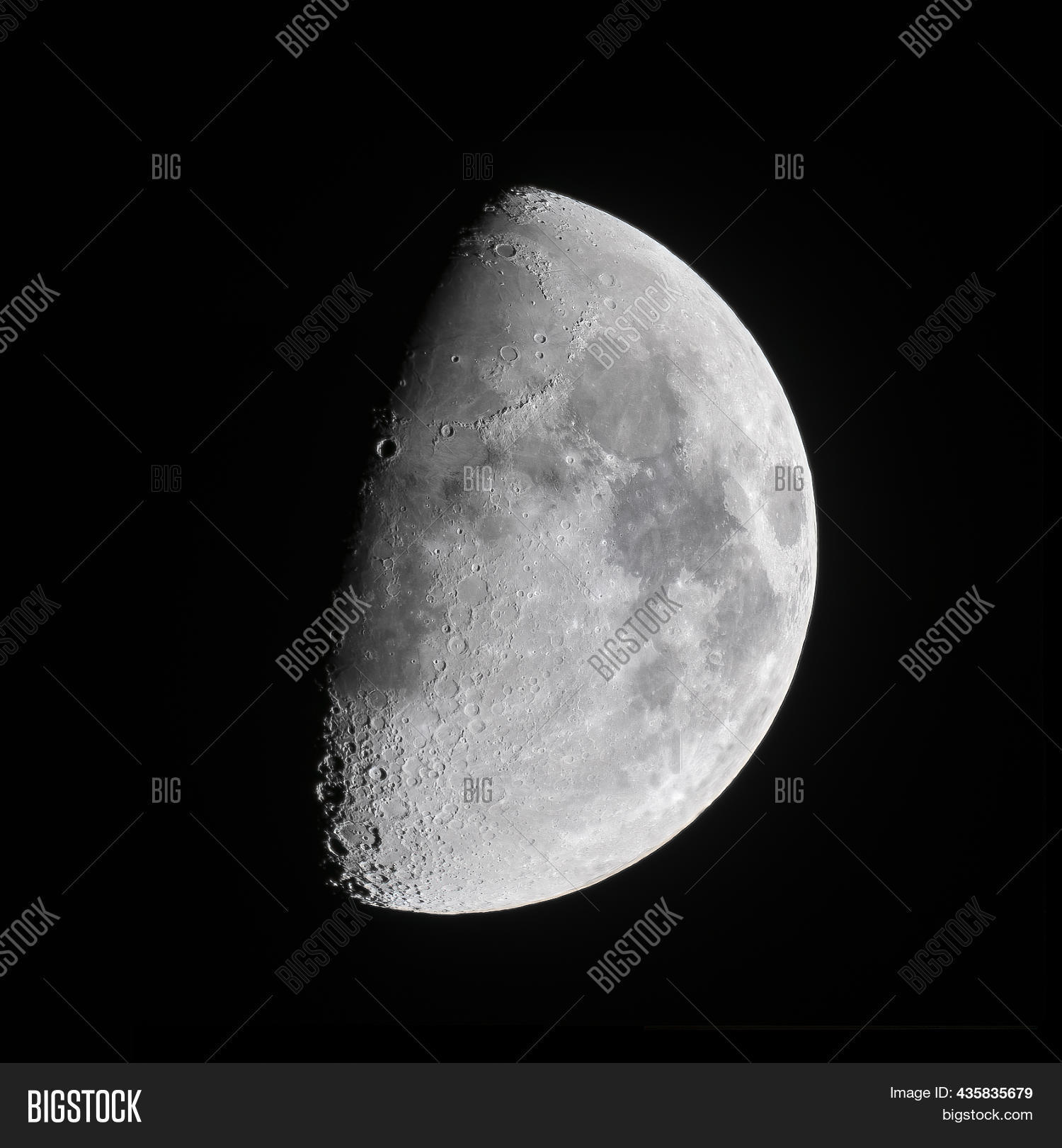 Moon Through Telescope Image & Photo (Free Trial) | Bigstock