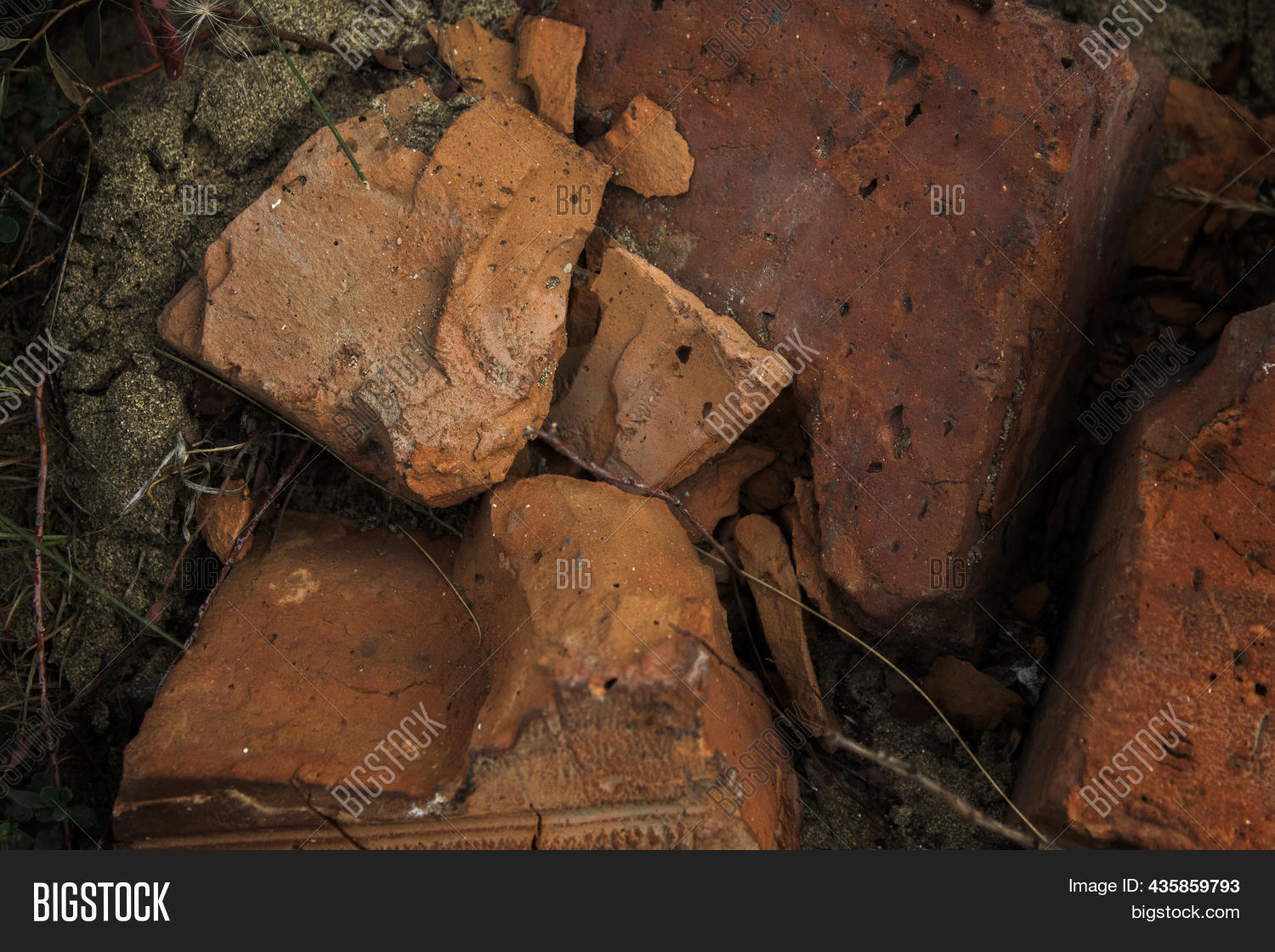 Old Ruined Bricks. Image & Photo (Free Trial) | Bigstock