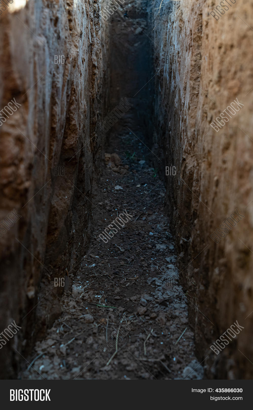 Deep Trench Ground Image & Photo (Free Trial) | Bigstock