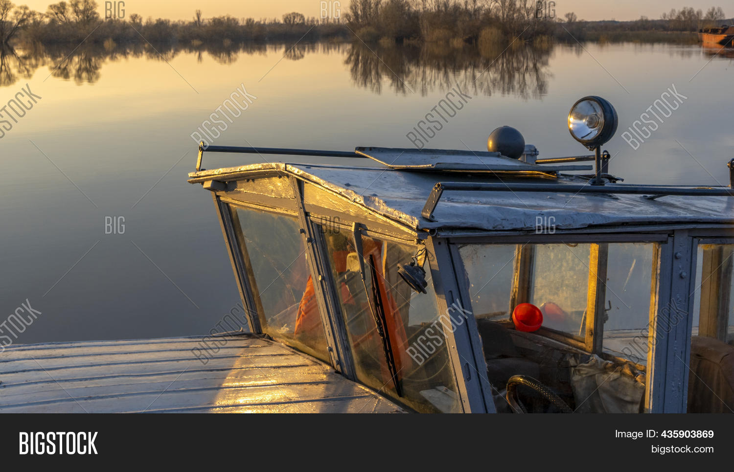Tugboat Wheel House On Image & Photo (Free Trial) | Bigstock