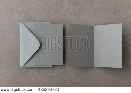 Blank Grey Card Grey Image & Photo (Free Trial) | Bigstock