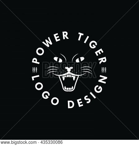 Power Tiger Logo Vector & Photo (Free Trial) | Bigstock