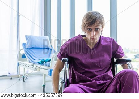 Man Patient Sit Image & Photo (Free Trial) | Bigstock
