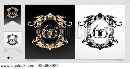Illustration 60th Vector & Photo (Free Trial) | Bigstock