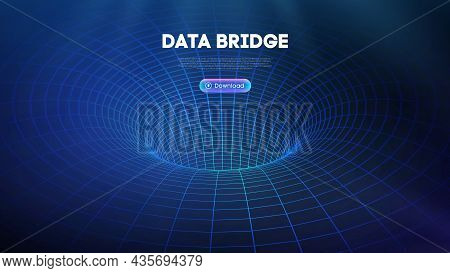 Data Bridge Vector Vector & Photo (Free Trial) | Bigstock