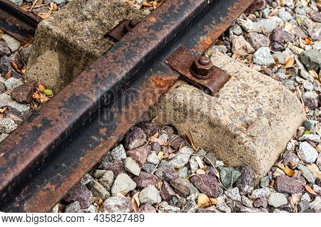 Old Rusty Rail Bolted Image & Photo (Free Trial) | Bigstock