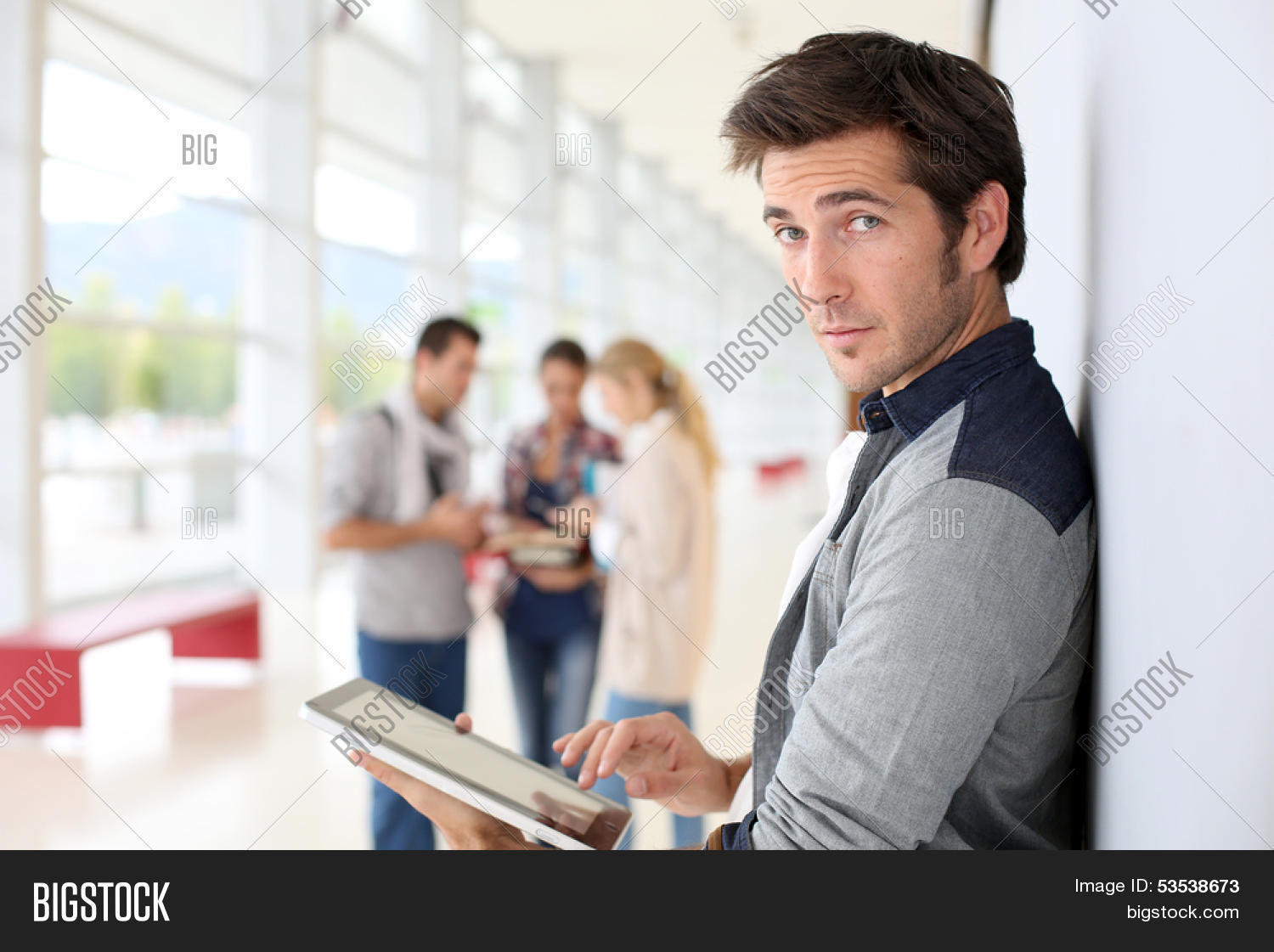 Young Man College Image & Photo (Free Trial) | Bigstock