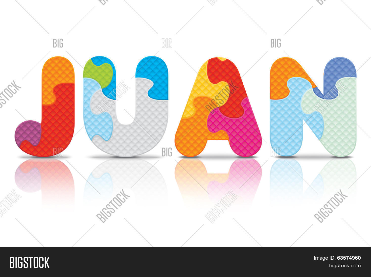 JUAN Written Alphabet Vector & Photo (Free Trial) | Bigstock