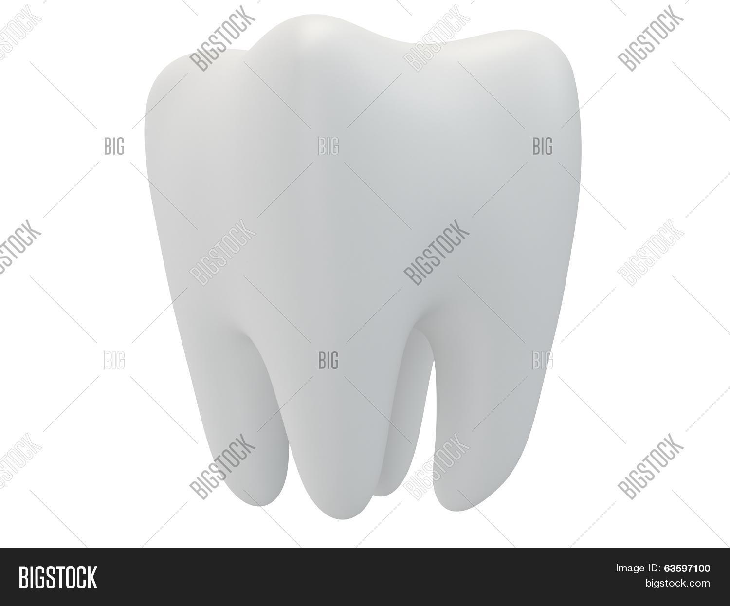 3D Tooth Isolated On Image & Photo (Free Trial) | Bigstock