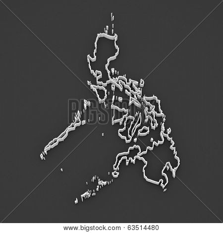 Map Philippines. 3d Image & Photo (Free Trial) | Bigstock