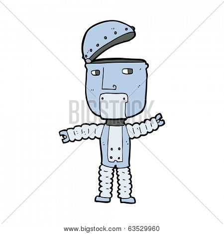 Cartoon Robot Vector & Photo (Free Trial) | Bigstock
