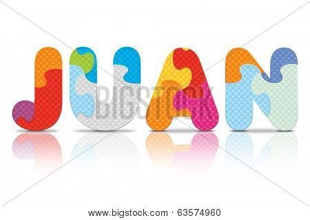 JUAN Written Alphabet Vector & Photo (Free Trial) | Bigstock