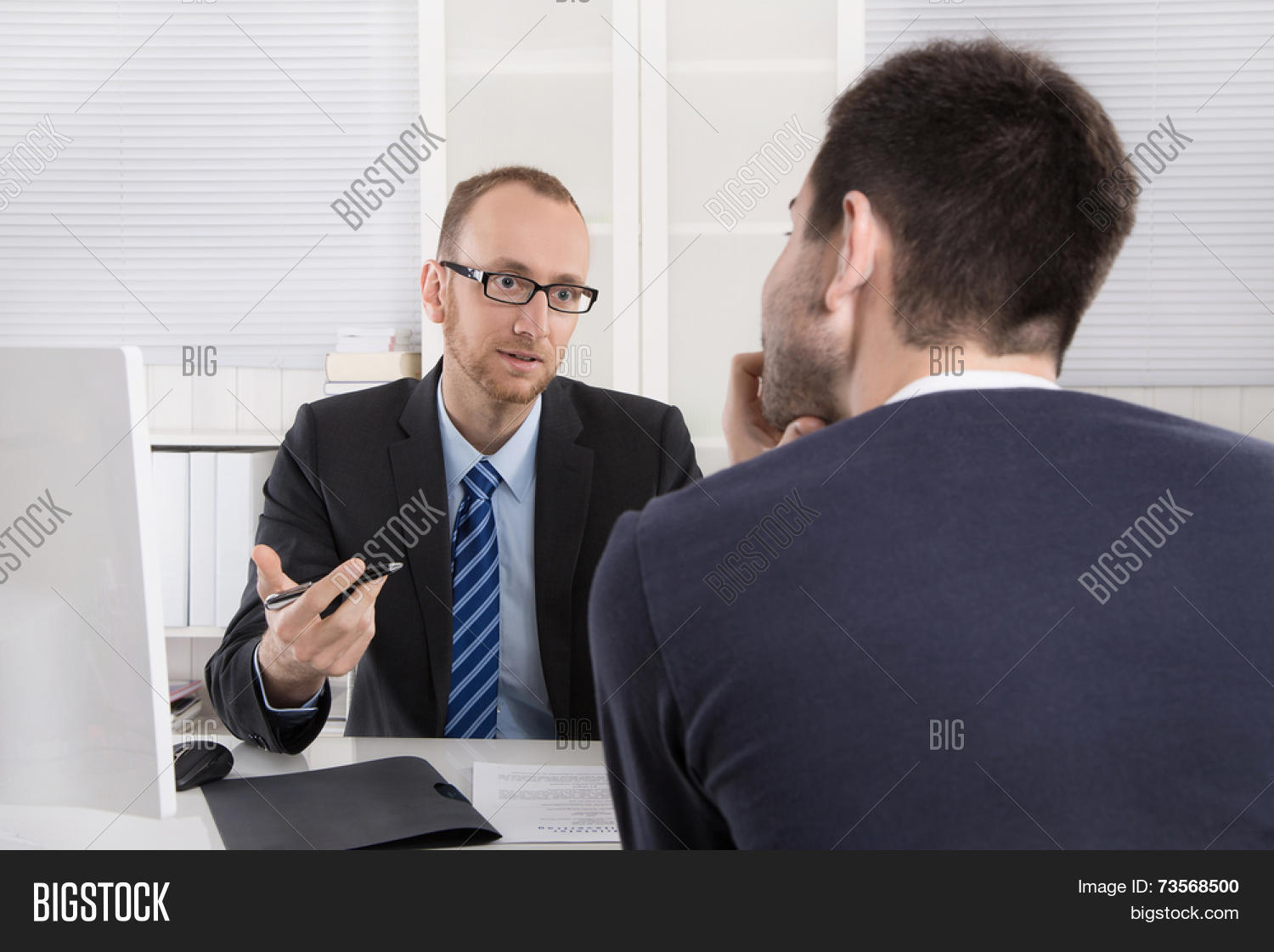 Two Business Men Image & Photo (Free Trial) | Bigstock