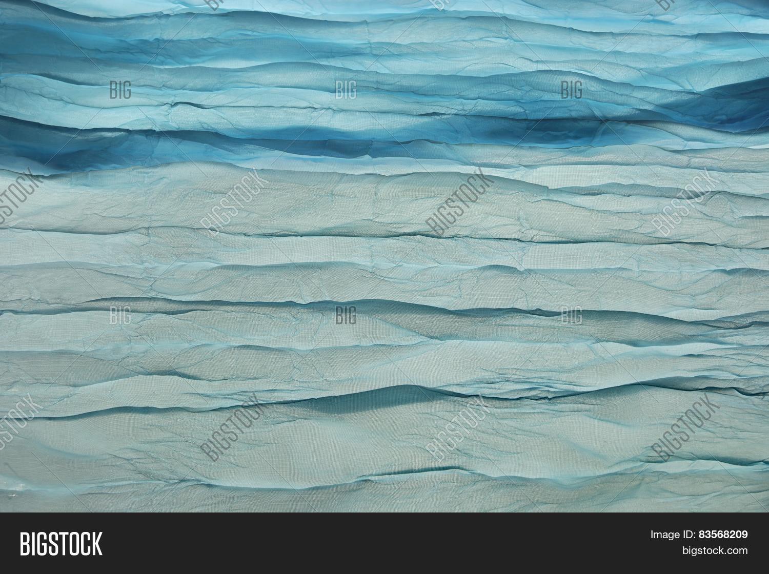 Blue Wavy Fabric Image & Photo (Free Trial) | Bigstock