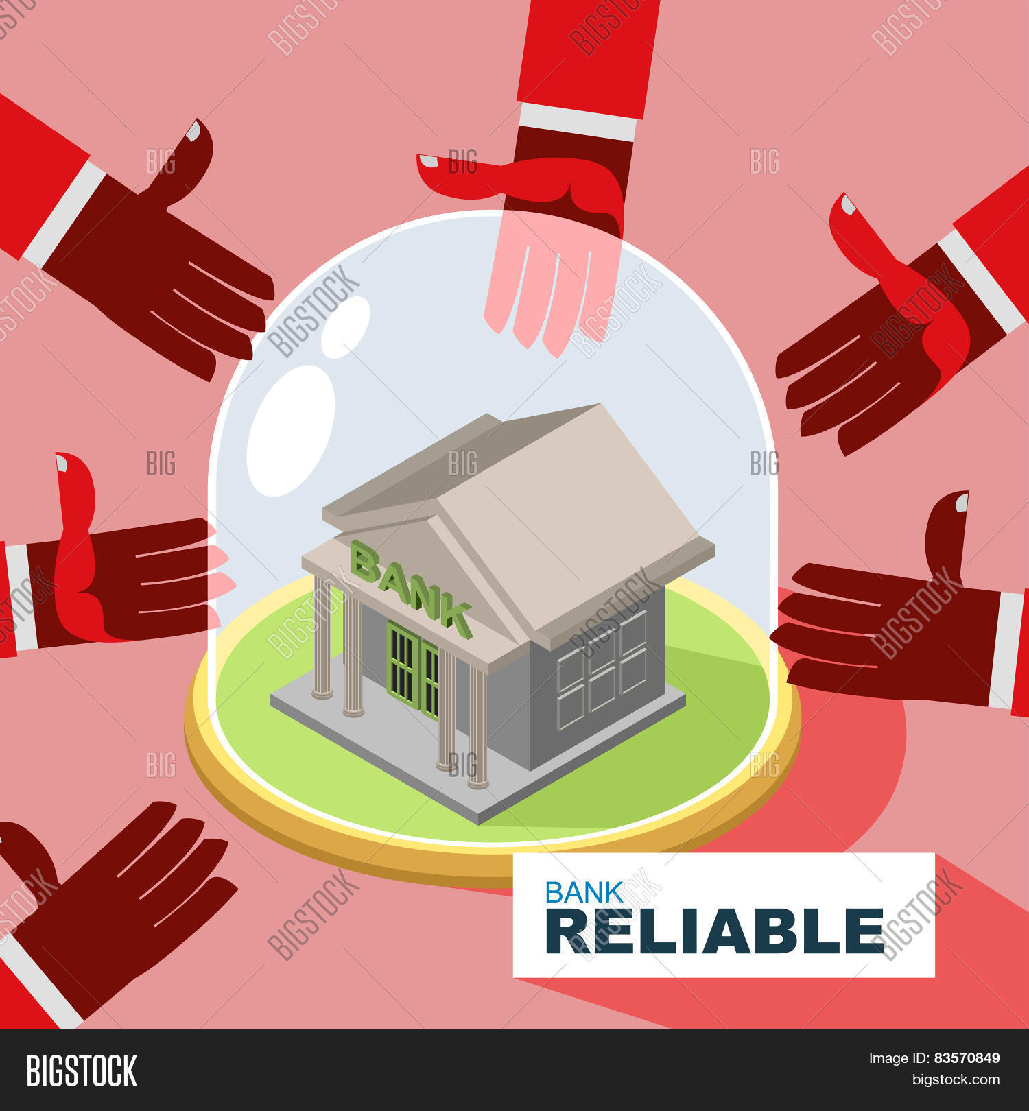 Bank Reliability. Vector & Photo (Free Trial) | Bigstock