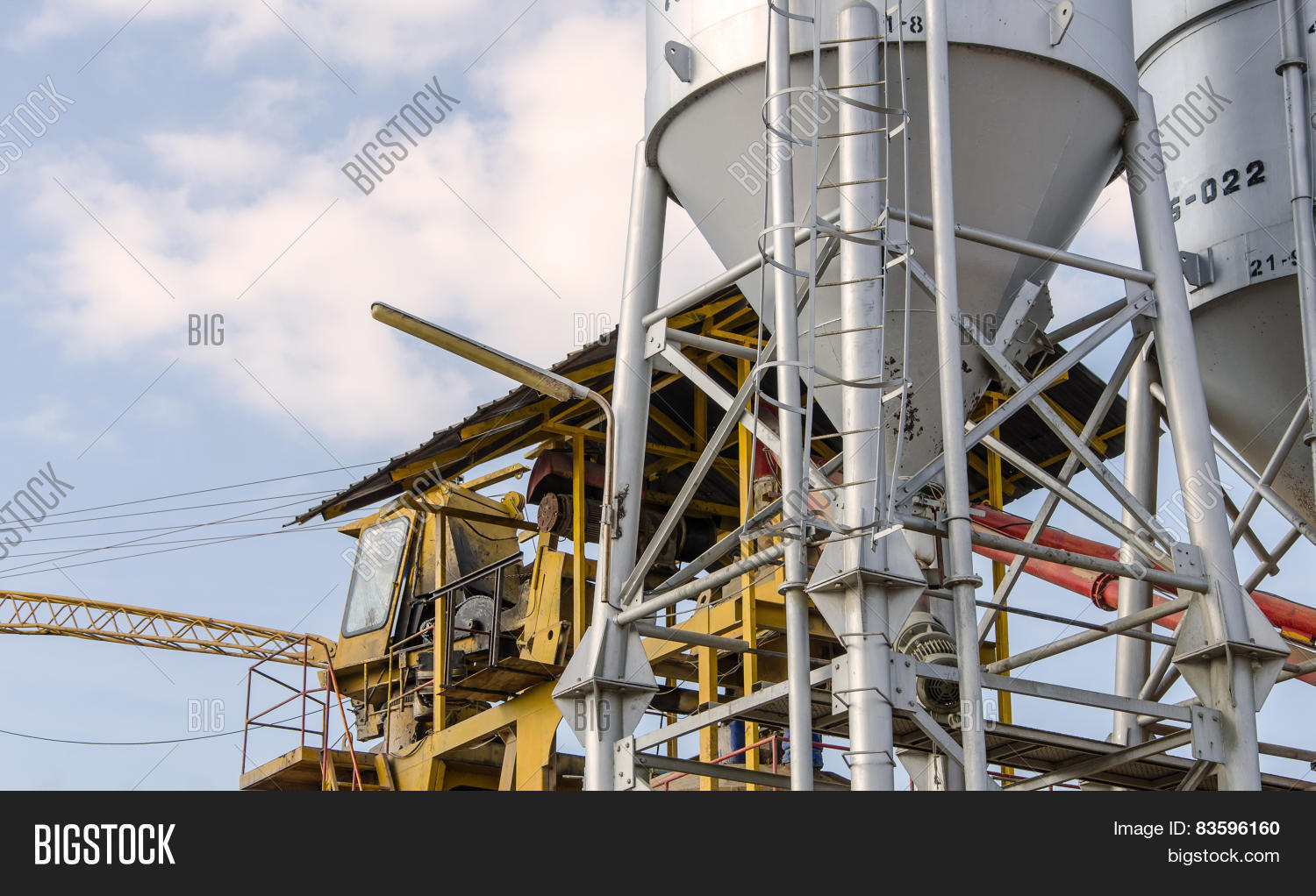 Cement Factory Mixer Image & Photo (Free Trial) | Bigstock
