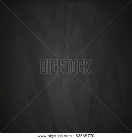 Creased Black Paper Vector & Photo (Free Trial) | Bigstock
