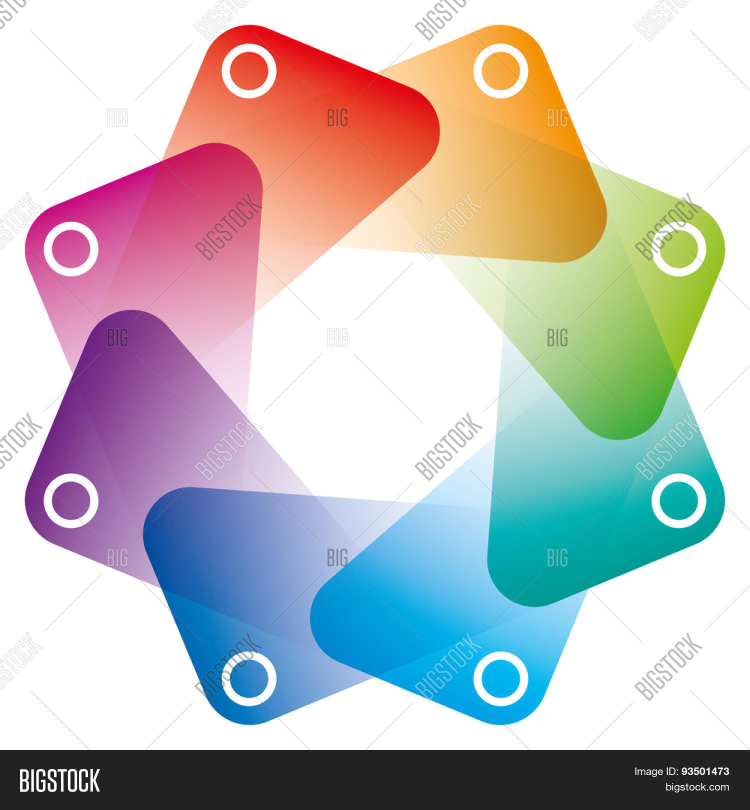 Colorful Octagon Vector & Photo (Free Trial) | Bigstock
