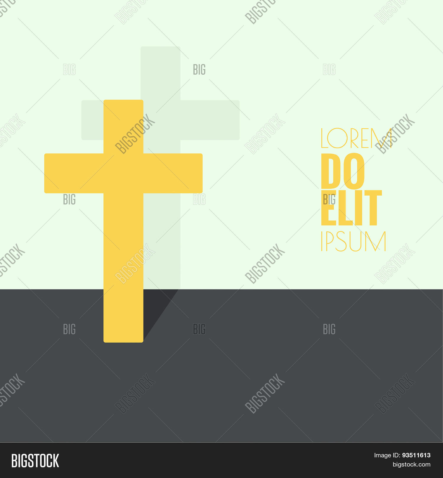 Crucifix. Symbols Vector & Photo (Free Trial) | Bigstock
