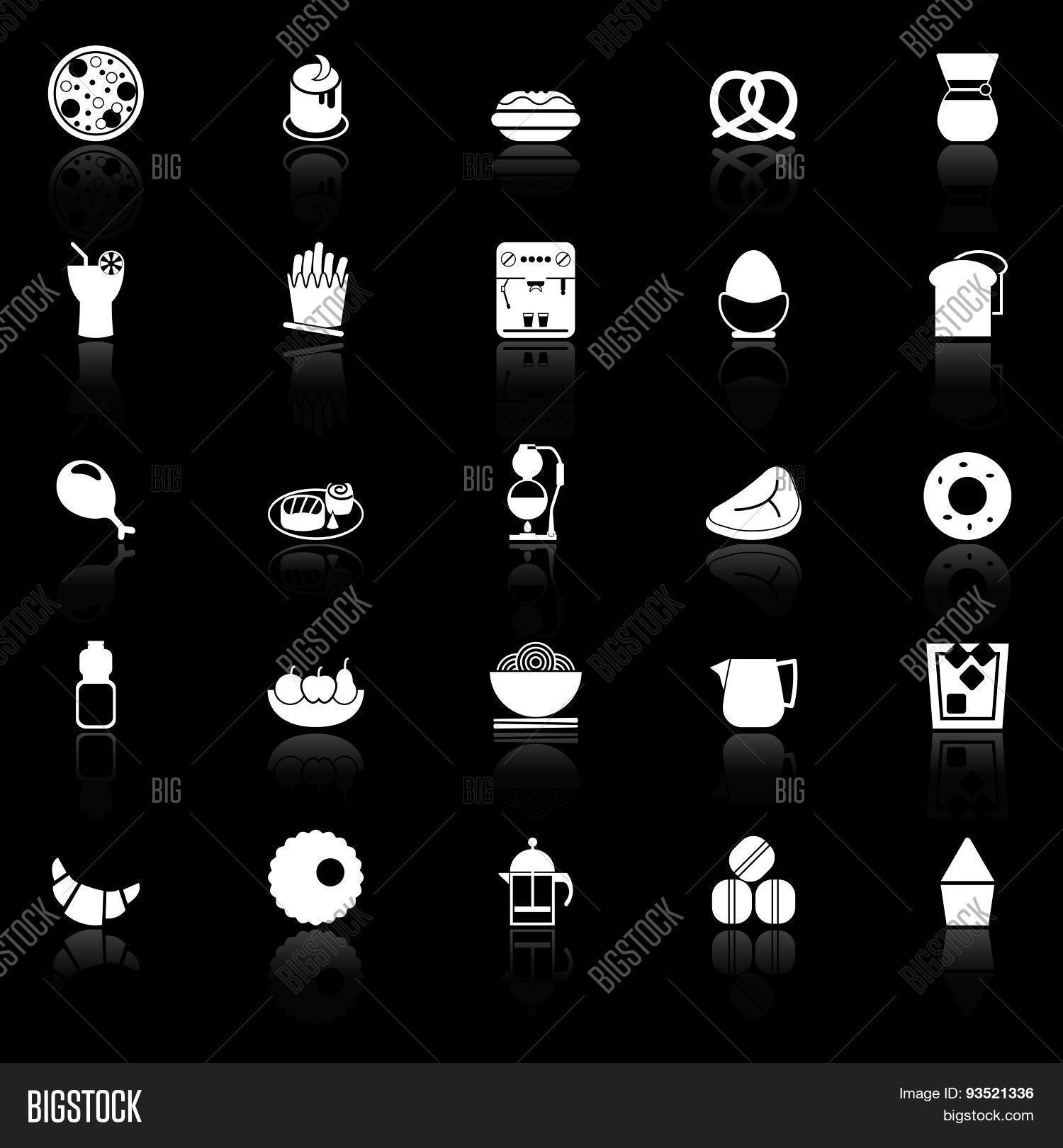 Easy Meal Icons Vector & Photo (Free Trial) | Bigstock