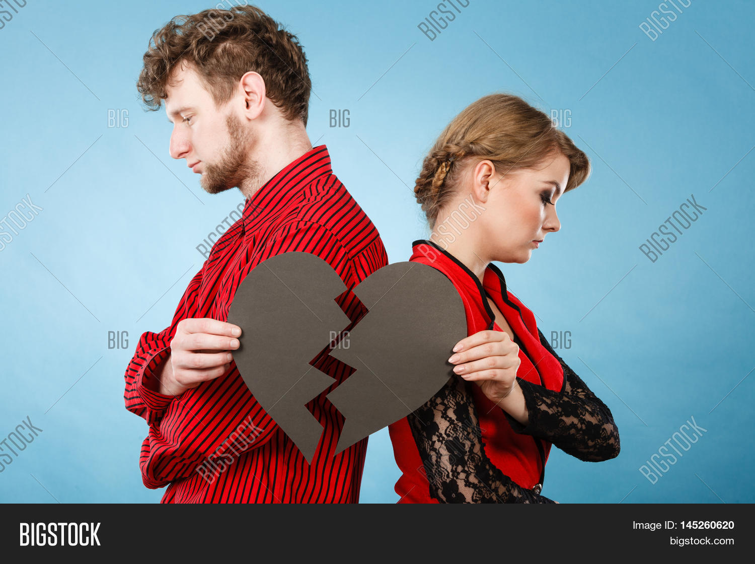 Couple Broken Heart Image & Photo (Free Trial) | Bigstock