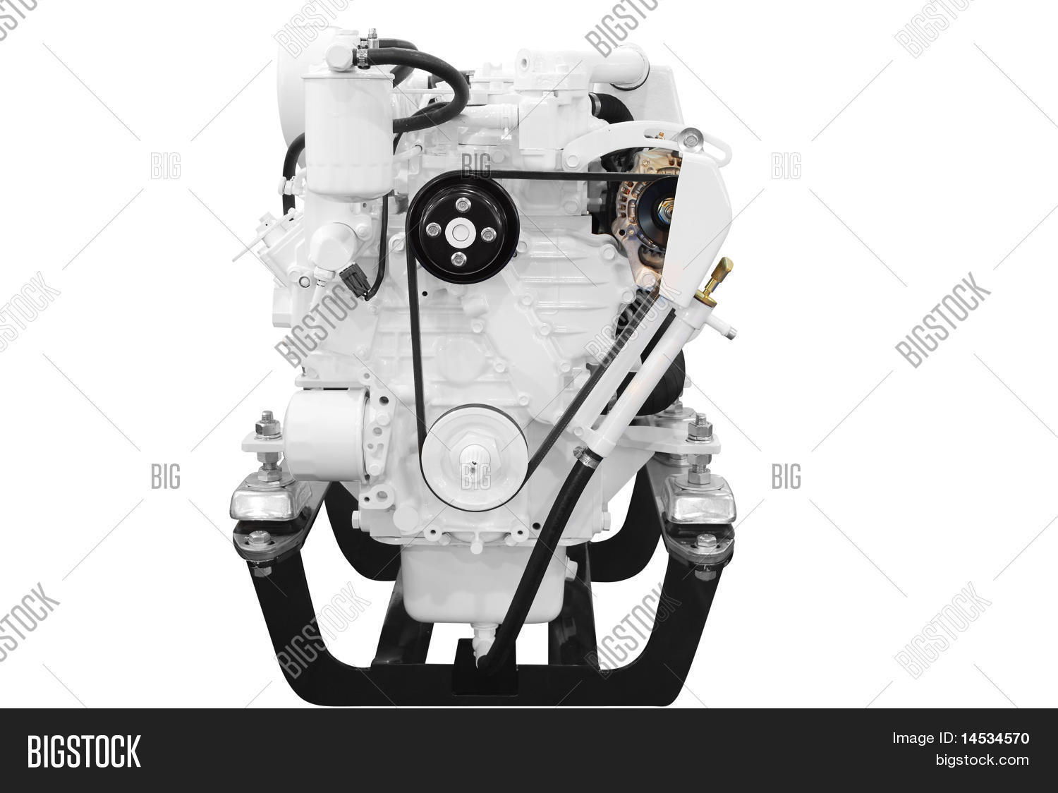 Ship Engine Front View Image & Photo (Free Trial) | Bigstock