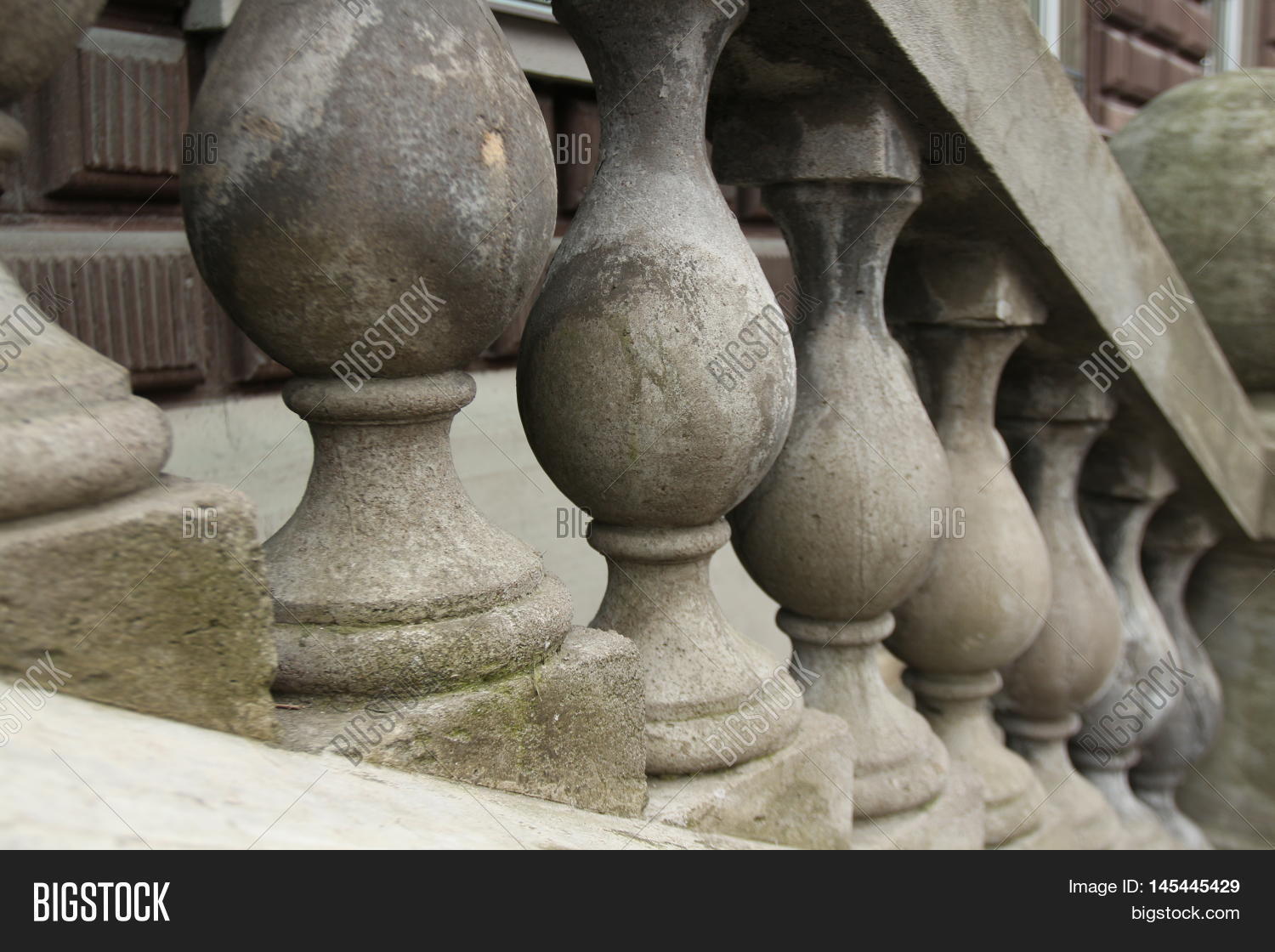 Old Stone Balusters Image & Photo (Free Trial) | Bigstock