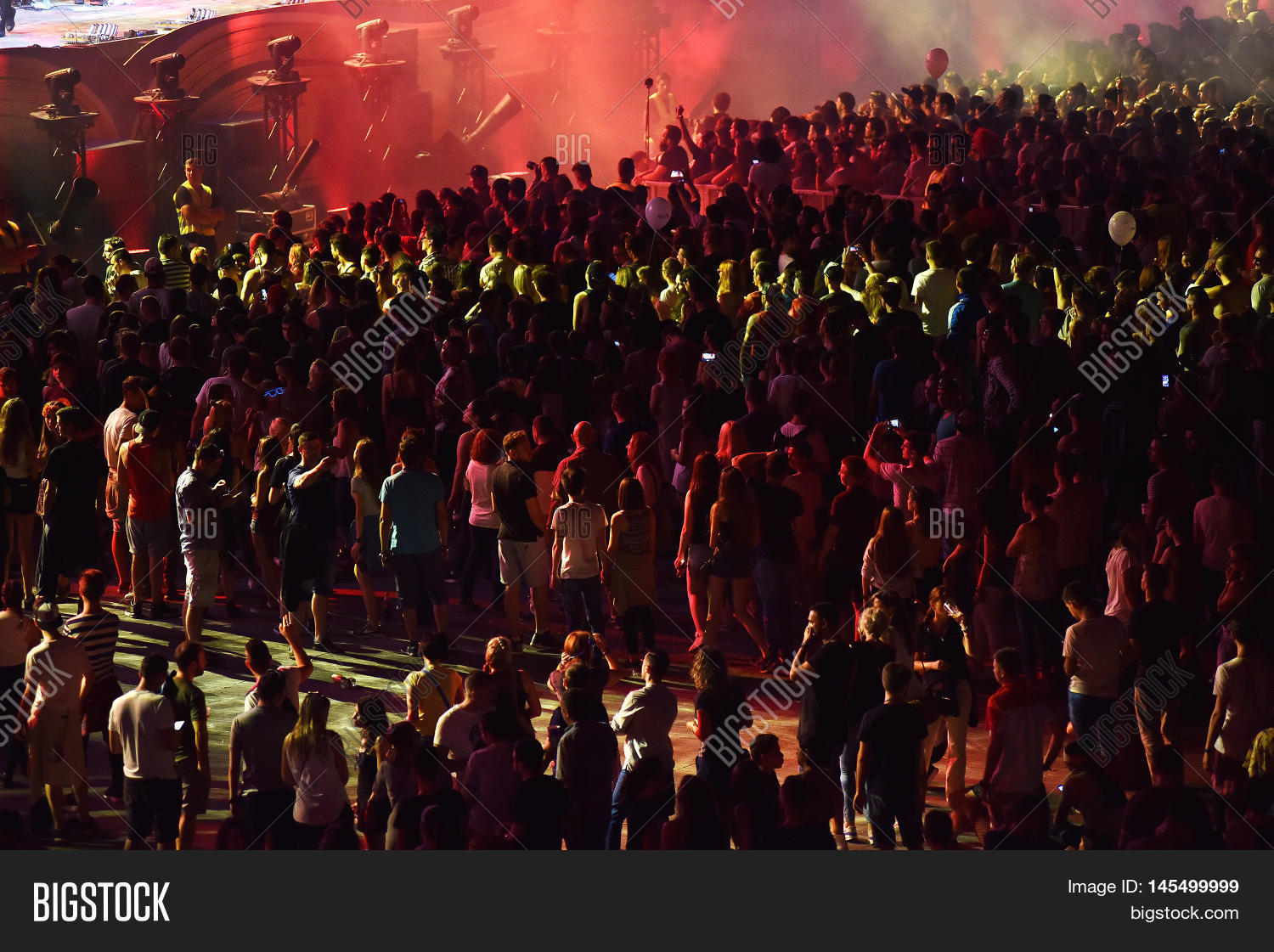 Crowd People Dancing Image & Photo (Free Trial) | Bigstock