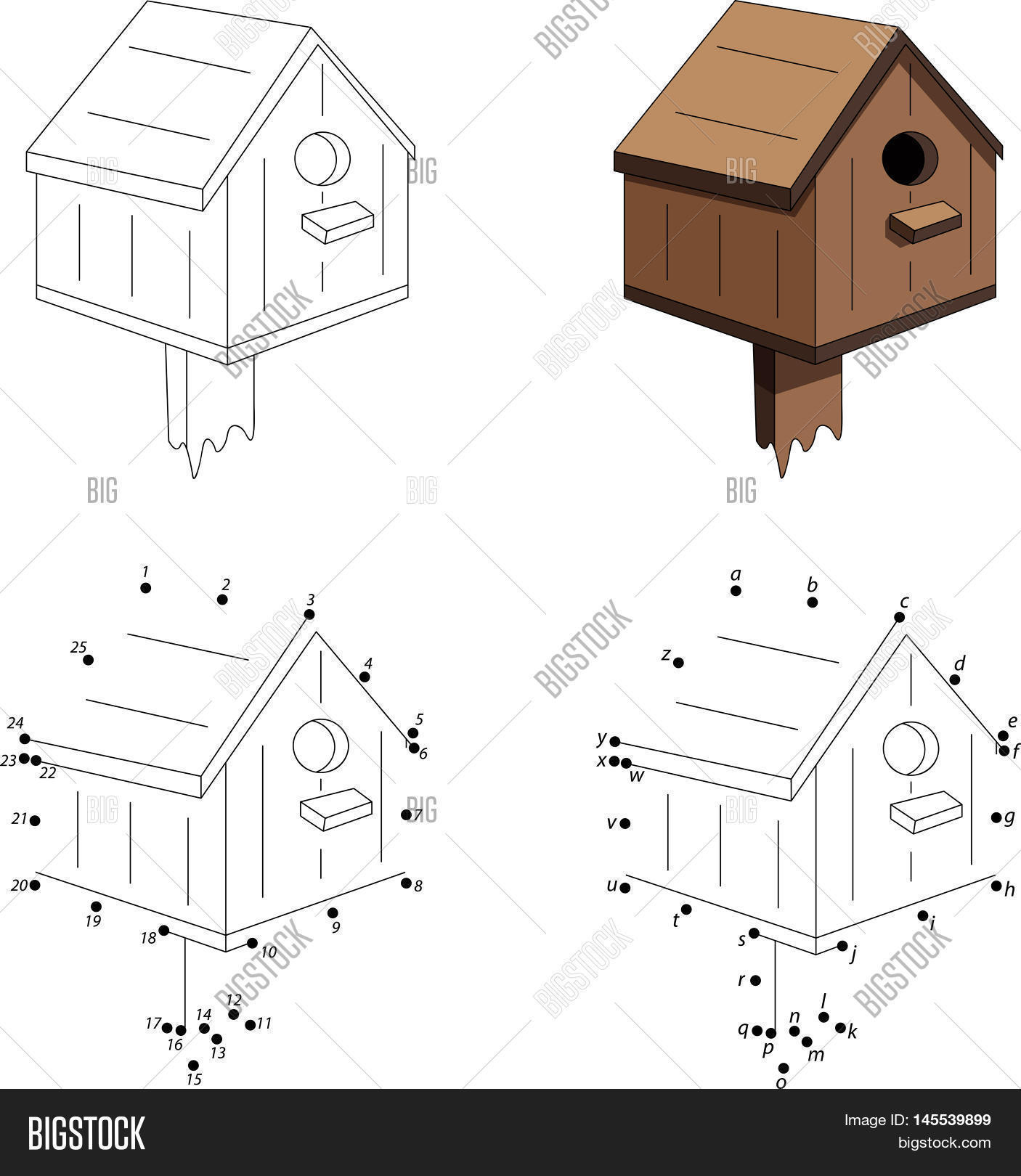 Cartoon Nesting Box. Vector & Photo (Free Trial) | Bigstock
