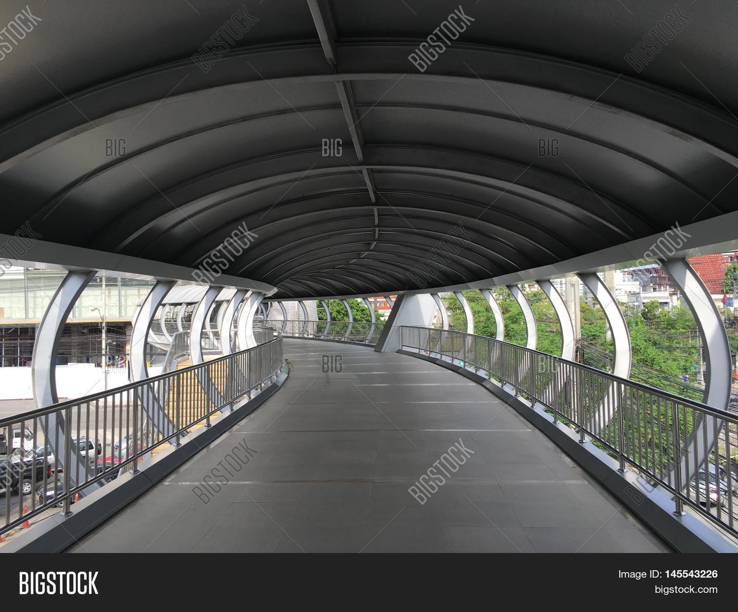 Footbridge Over Main Image & Photo (Free Trial) | Bigstock