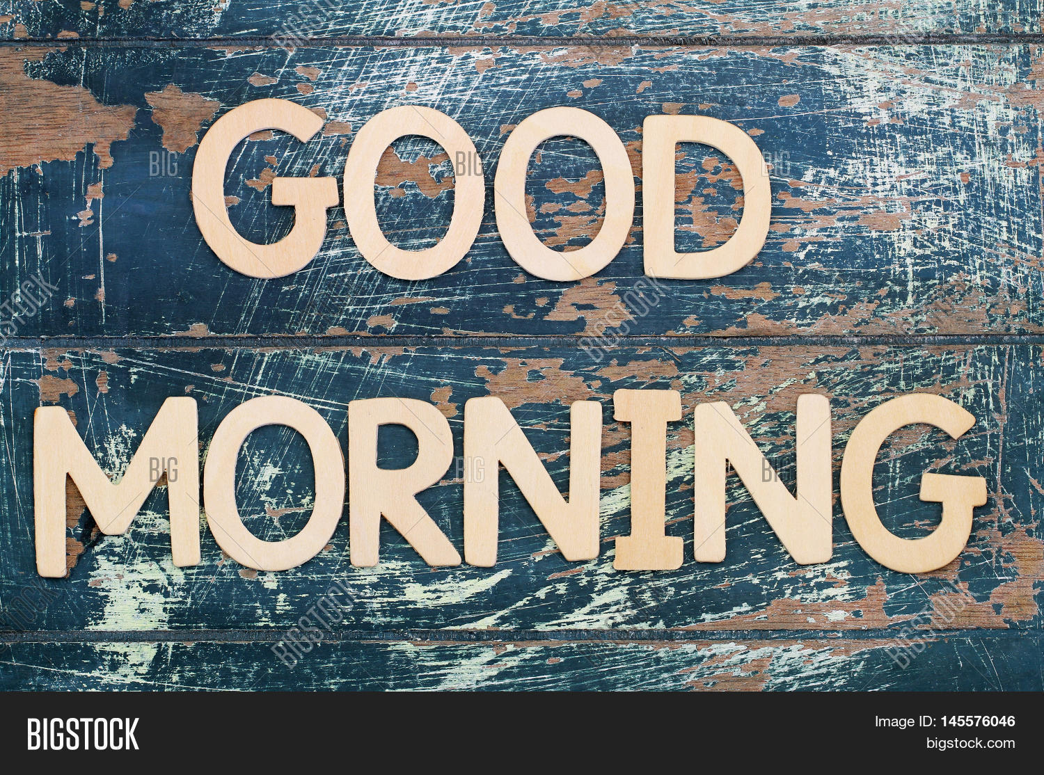 Good Morning Written Image & Photo (Free Trial) | Bigstock