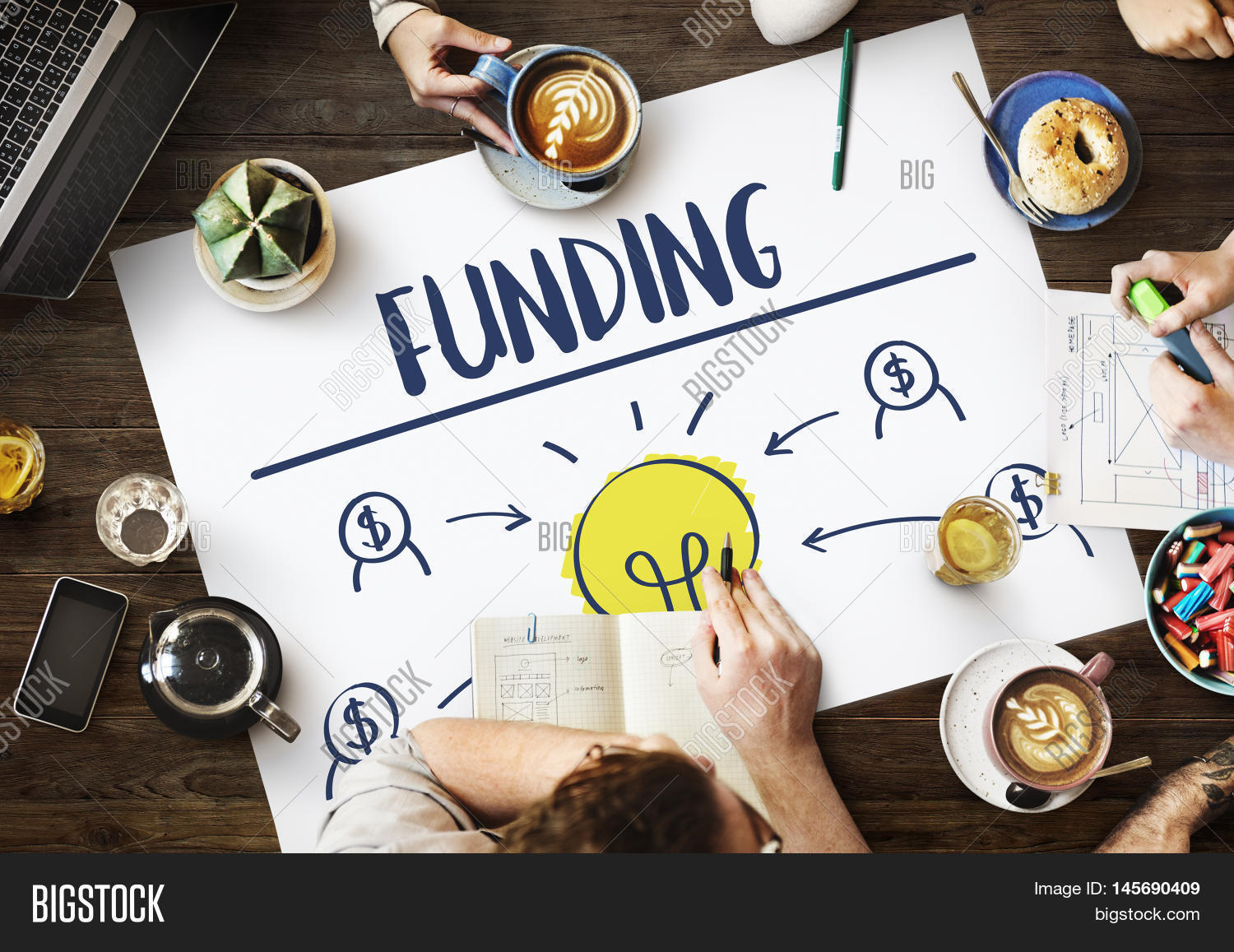 Crowd Funding Funding Image & Photo (Free Trial) | Bigstock