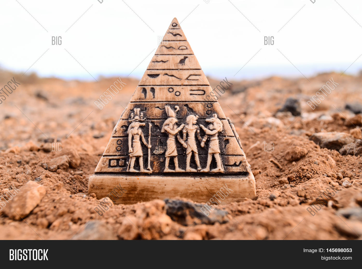 Egyptian Pyramid Model Image & Photo (Free Trial) | Bigstock
