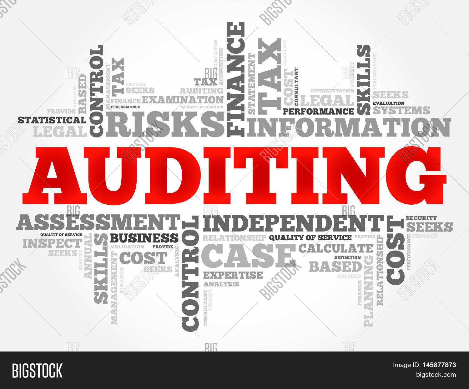 AUDITING Word Cloud Image & Photo (Free Trial) | Bigstock
