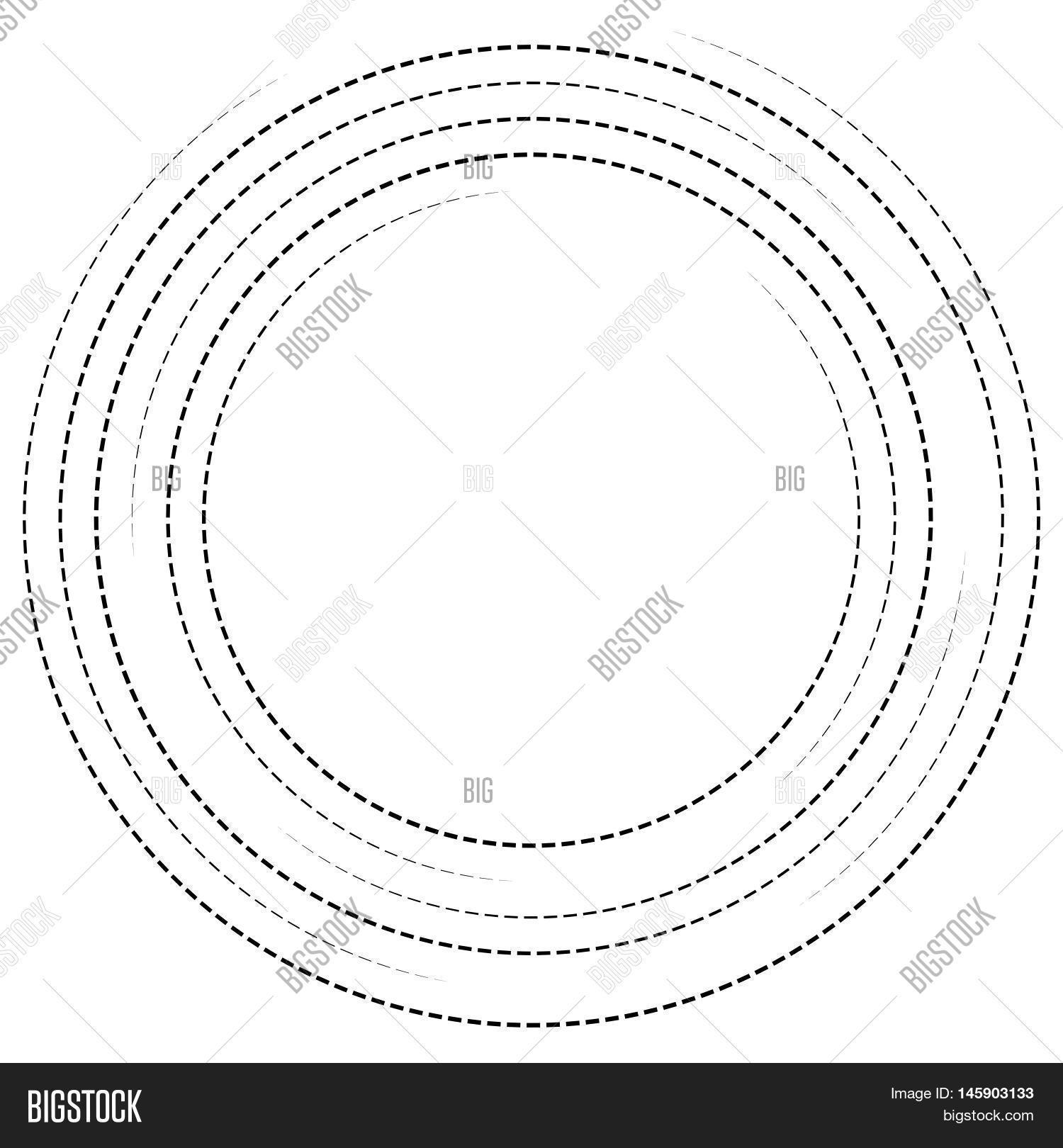 Concentric Circles Vector & Photo (Free Trial) | Bigstock