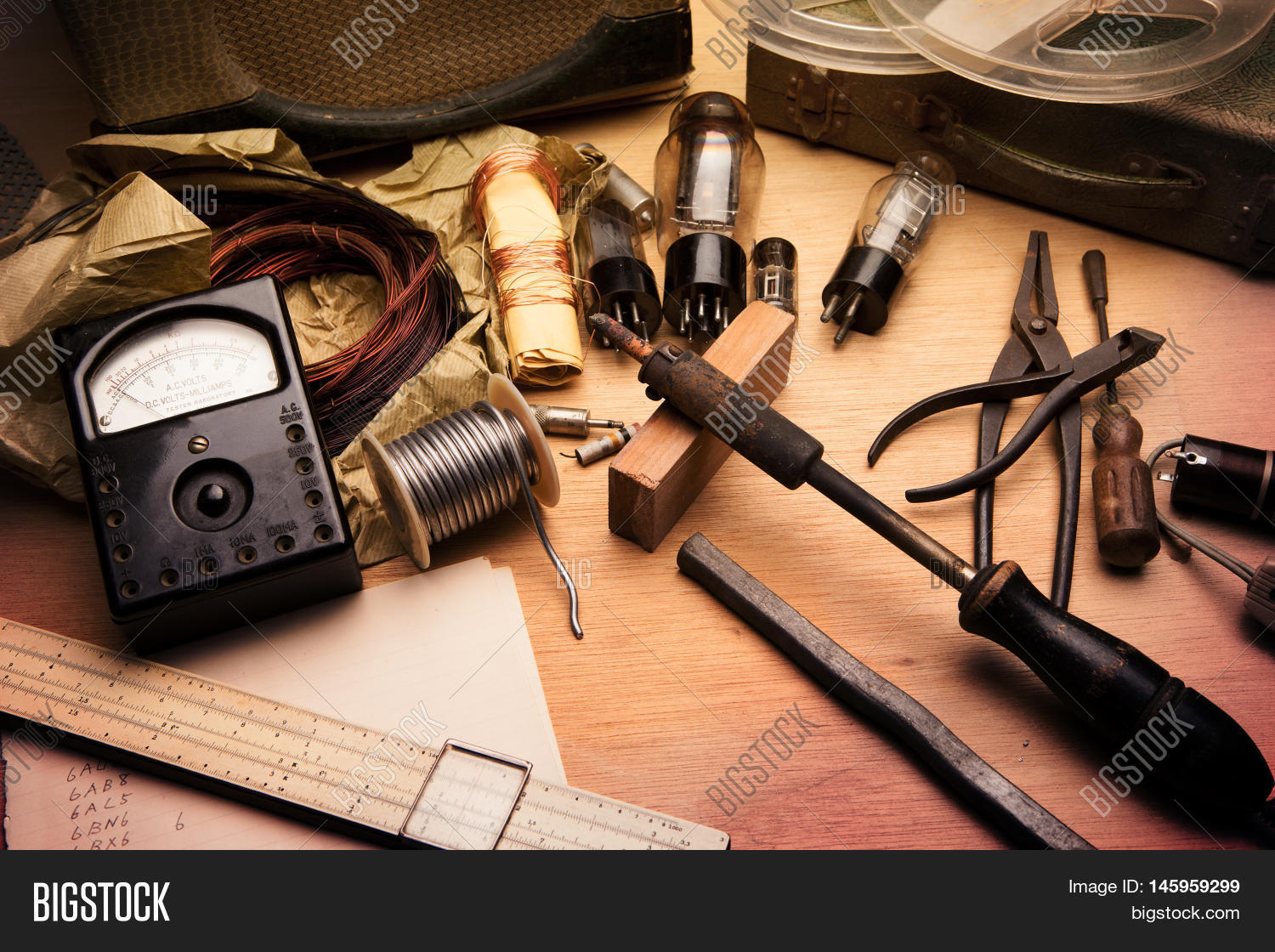 Vintage Electronics. Image & Photo (Free Trial) | Bigstock