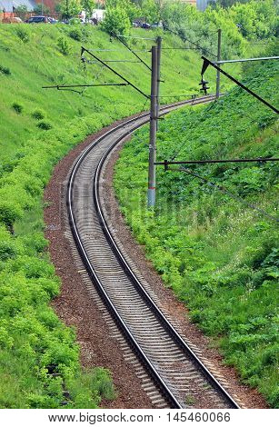 Railroad Turn City. Image & Photo (Free Trial) | Bigstock