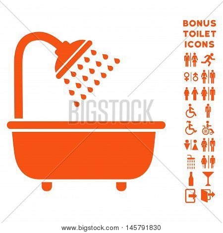 Bath Shower Icon Vector & Photo (Free Trial) | Bigstock
