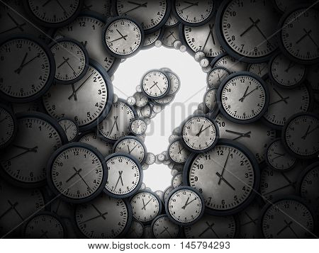Concept Time Question Image & Photo (Free Trial) | Bigstock