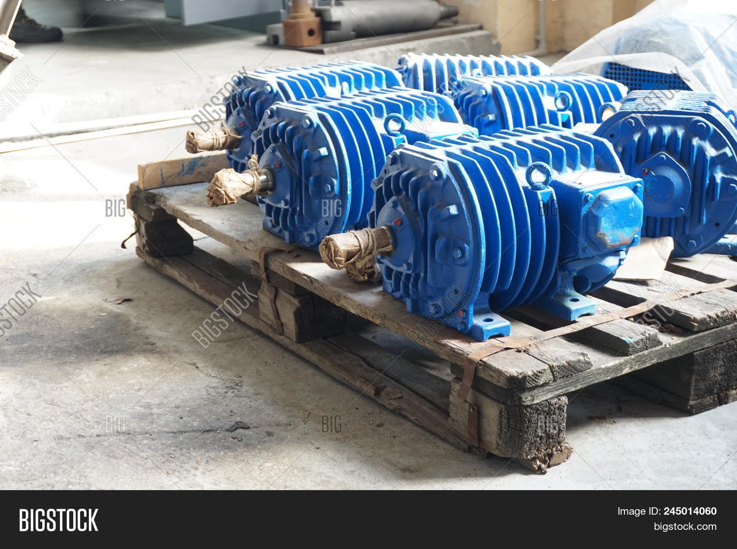Electro Motors Blue Image & Photo (Free Trial) | Bigstock